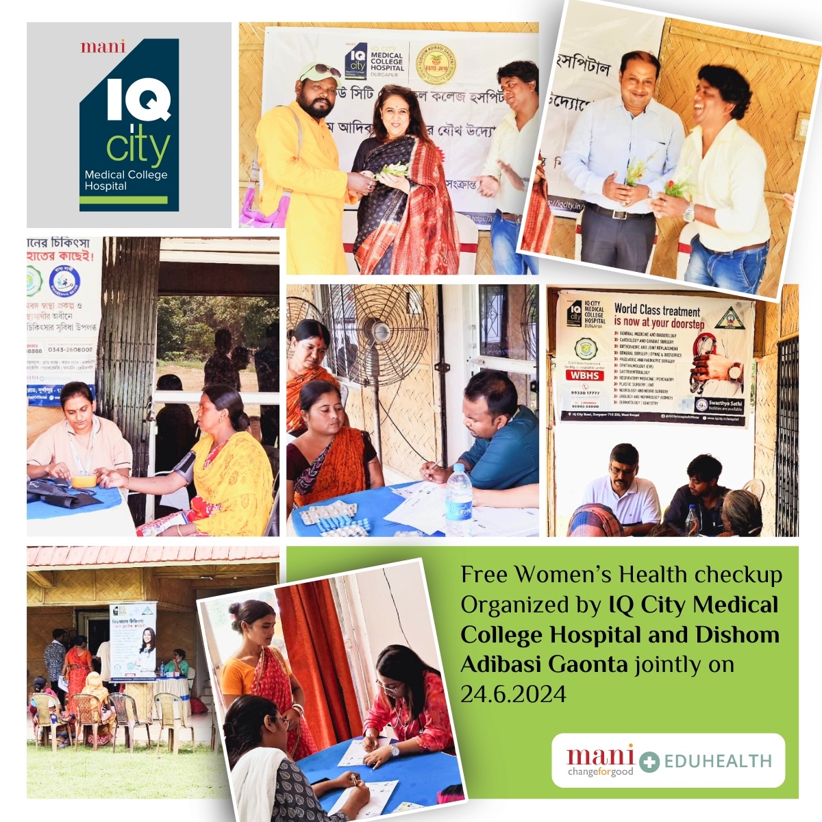 Free Women's Health checkup organized by IQ City Medical College ...